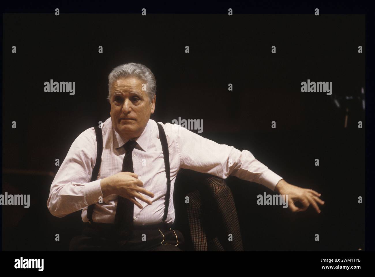 MME4726608 Italian conductor Franco Mannino during a rehearsal (about ...