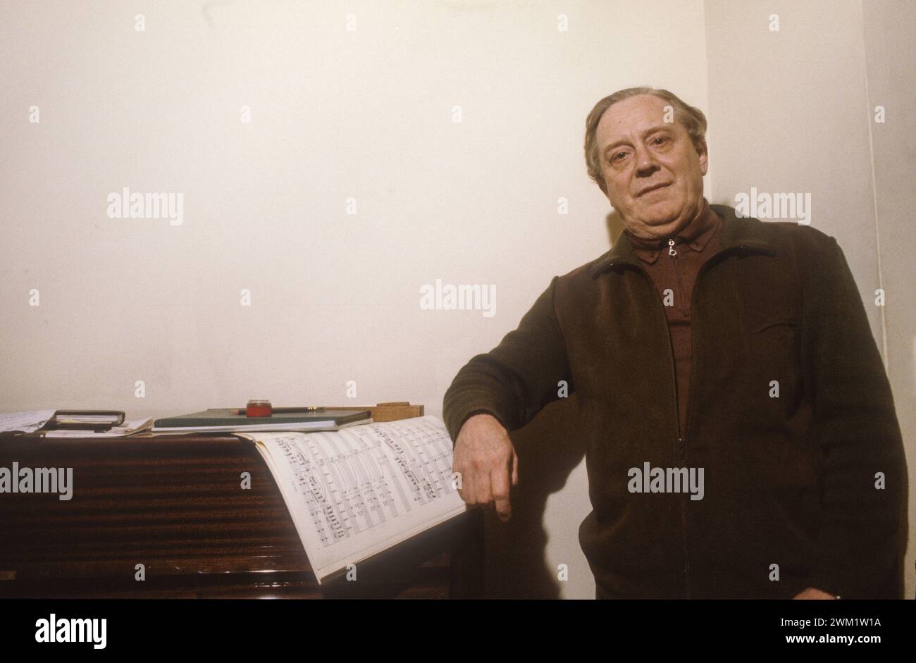 MME4727656 Australian conductor Charles Mackerras (about 1985)/Il ...