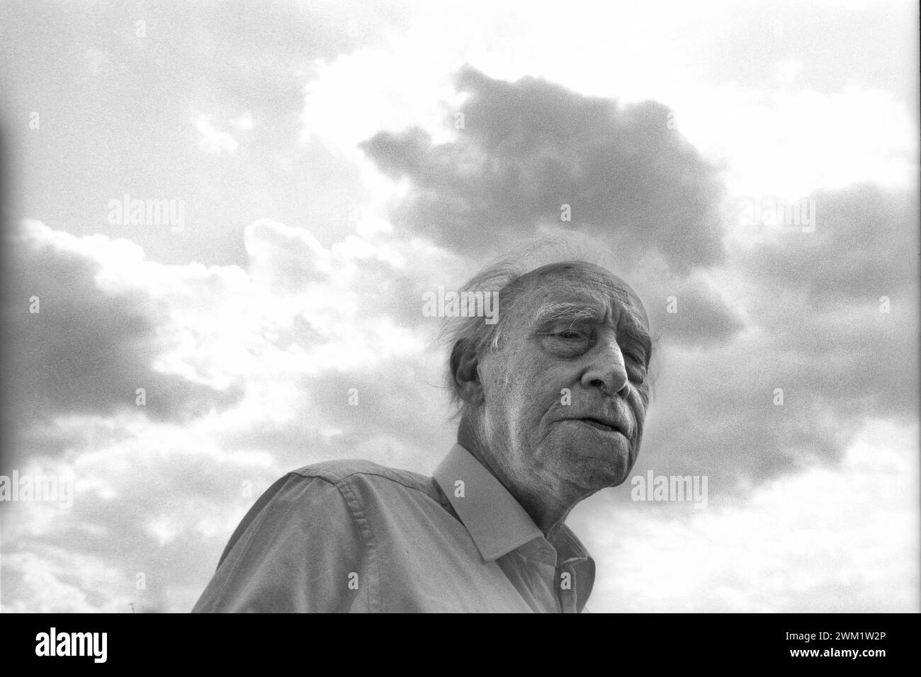 MME4728281 Florence, 1998 Italian poet Mario Luzi/Firenze, 1998 Il ...