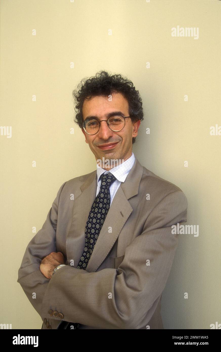 MME4730228 Turin, 1995 Italian journalist Gad Lerner/Torino, 1995 Il ...