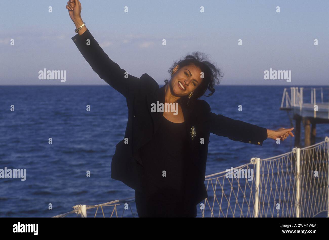 MME4732400 Venice Film Festival 1990. French-Belgian singer Viktor ...