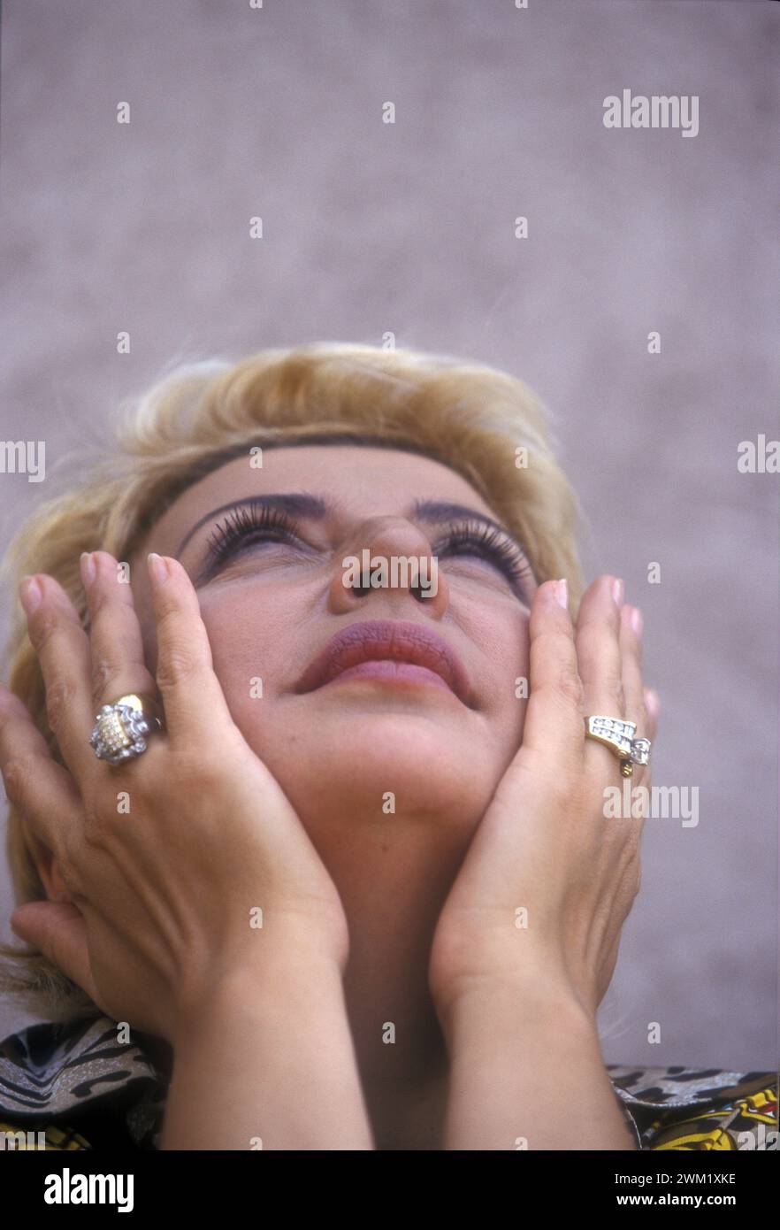 MME4741920 Rome, Castel Sant'Angelo, 1998. Ukrainian soprano Maria ...