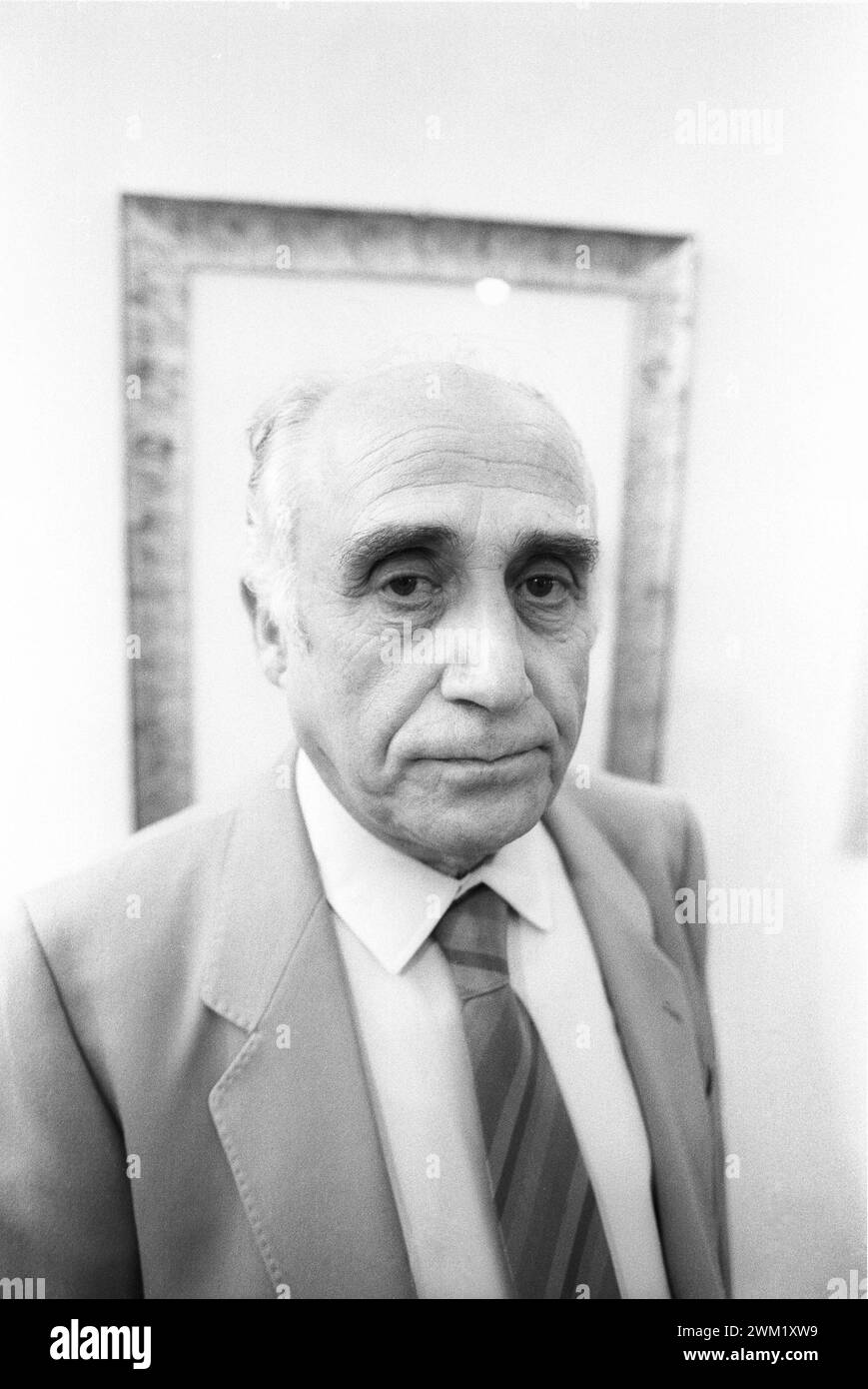 MME4743810 Italian sculptor Emilio Greco (about 1985)/Lo scultore ...