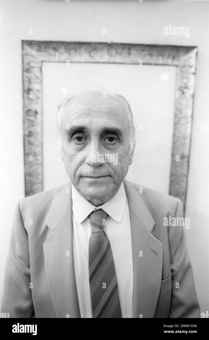 MME4743821 Italian sculptor Emilio Greco (about 1985)/Lo scultore ...