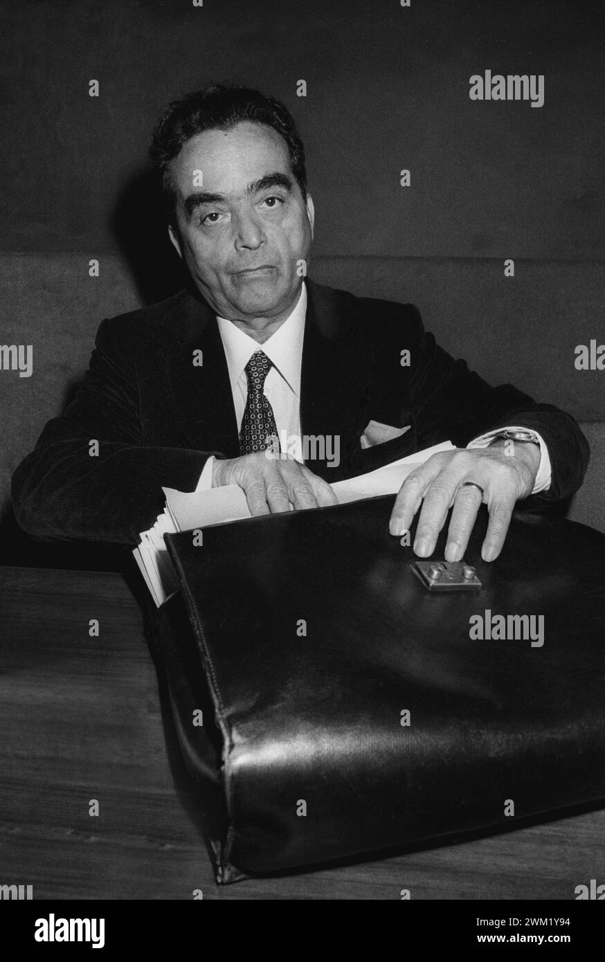 MME4746456 Italian philologist Marcello Gigante (1981)/Il filologo ...