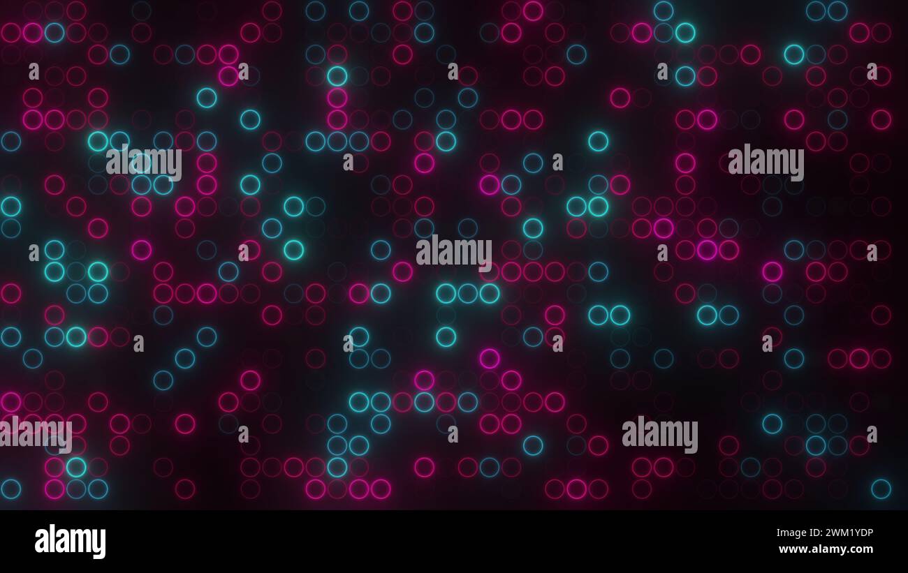 Digital animation dots pattern design hi-res stock photography and ...