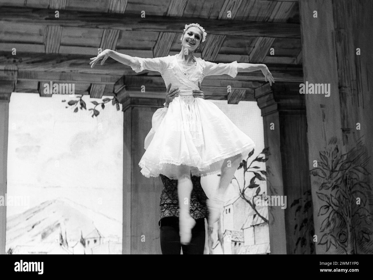 MME4749378 Rome, Olympic Theater, 1981. Italian ballet dancer Carla ...