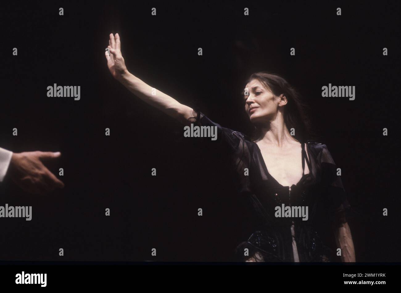 MME4749472 Rome, Olympic Theater, 1983. Ballet dancer Carla Fracci in ...