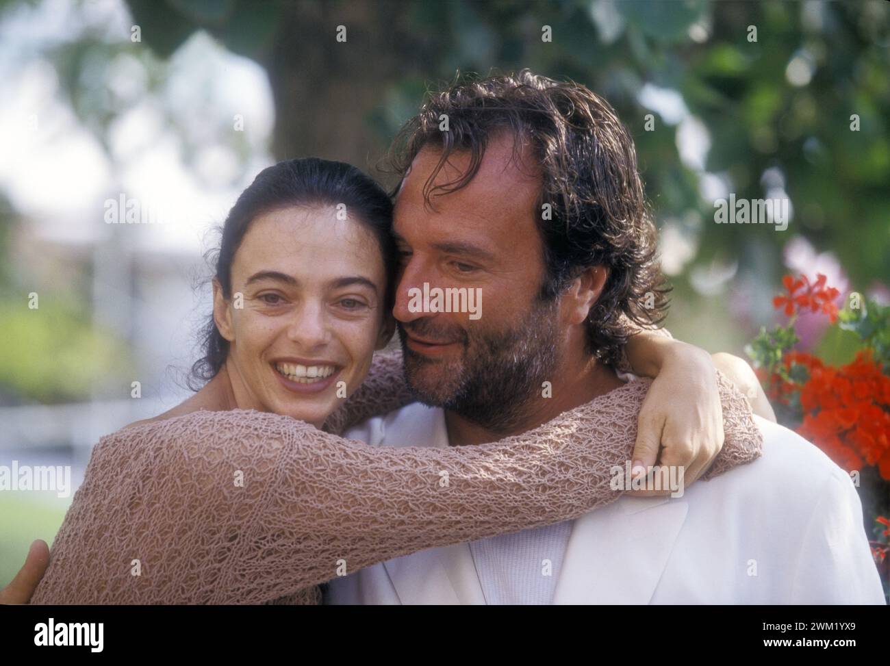 MME4750896 Ballet dancer Alessandra Ferri and her husband, photographer Fabrizio Ferri (1998)/La ...