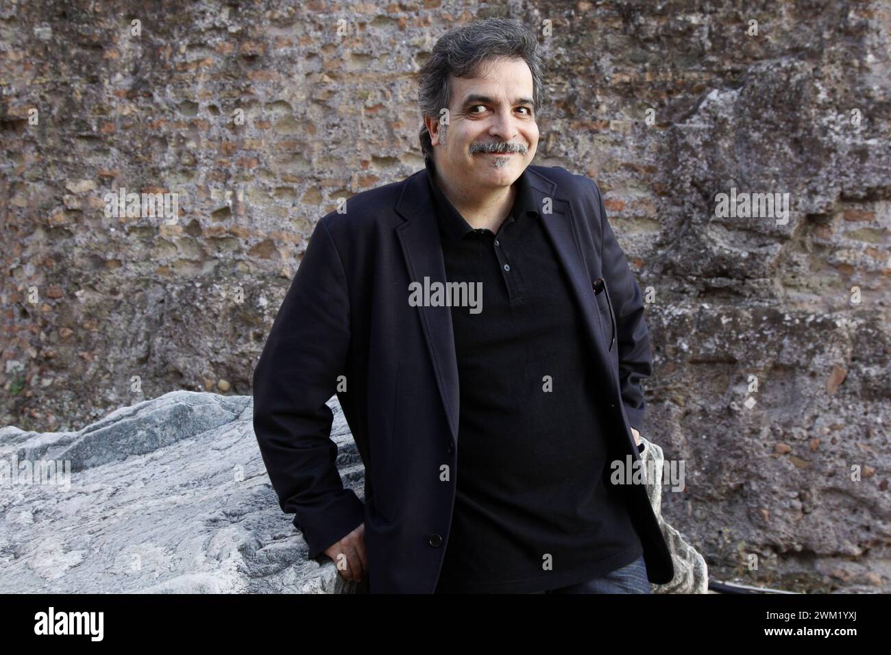 MME4750399 Rome, June 2012. Italian writer Marcello Times, finalist at ...