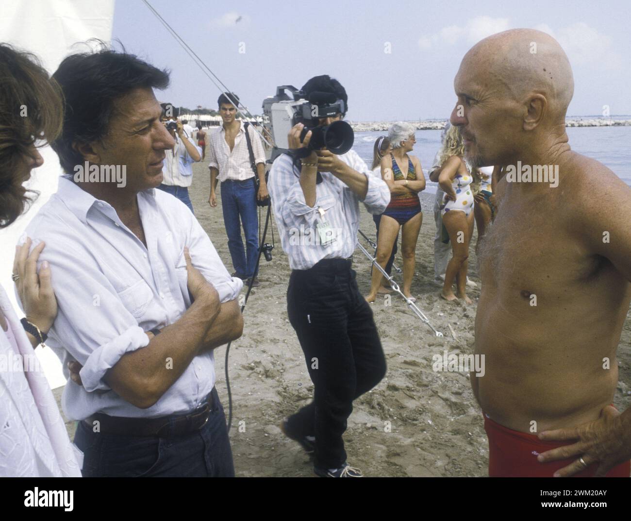 MME4753384 Venice Lido, Venice Film Festival 1986. American actors ...