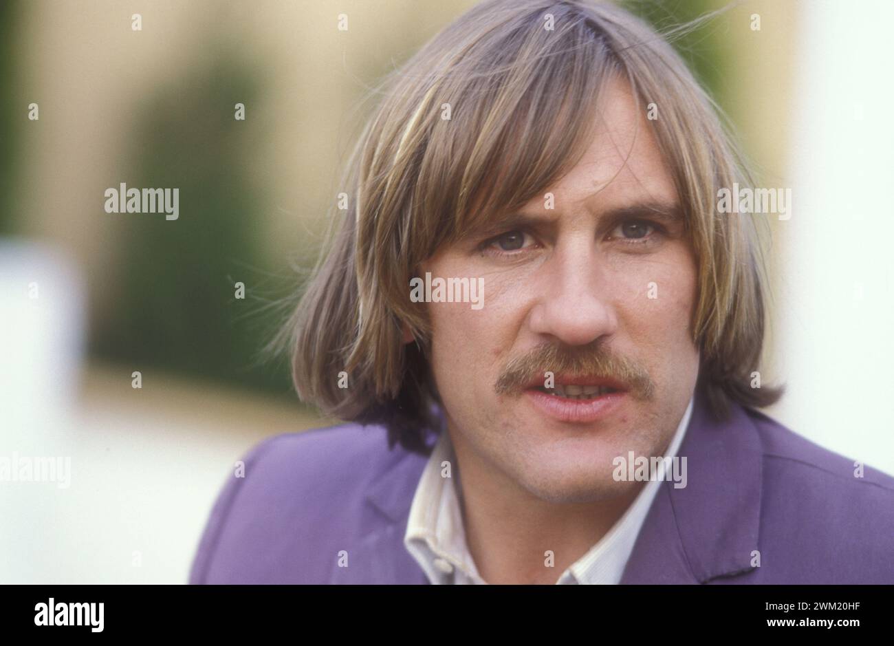 MME4755741 Cannes Film Festival 1984. French actor Gerard Depardieu ...