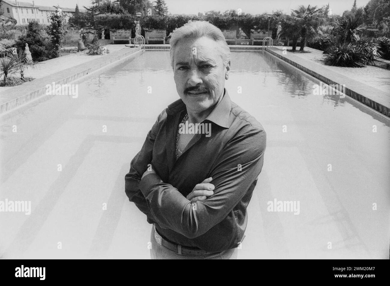 MME4756300 Lancenigo (Treviso), 1979. Tenor Mario Del Monaco in his ...