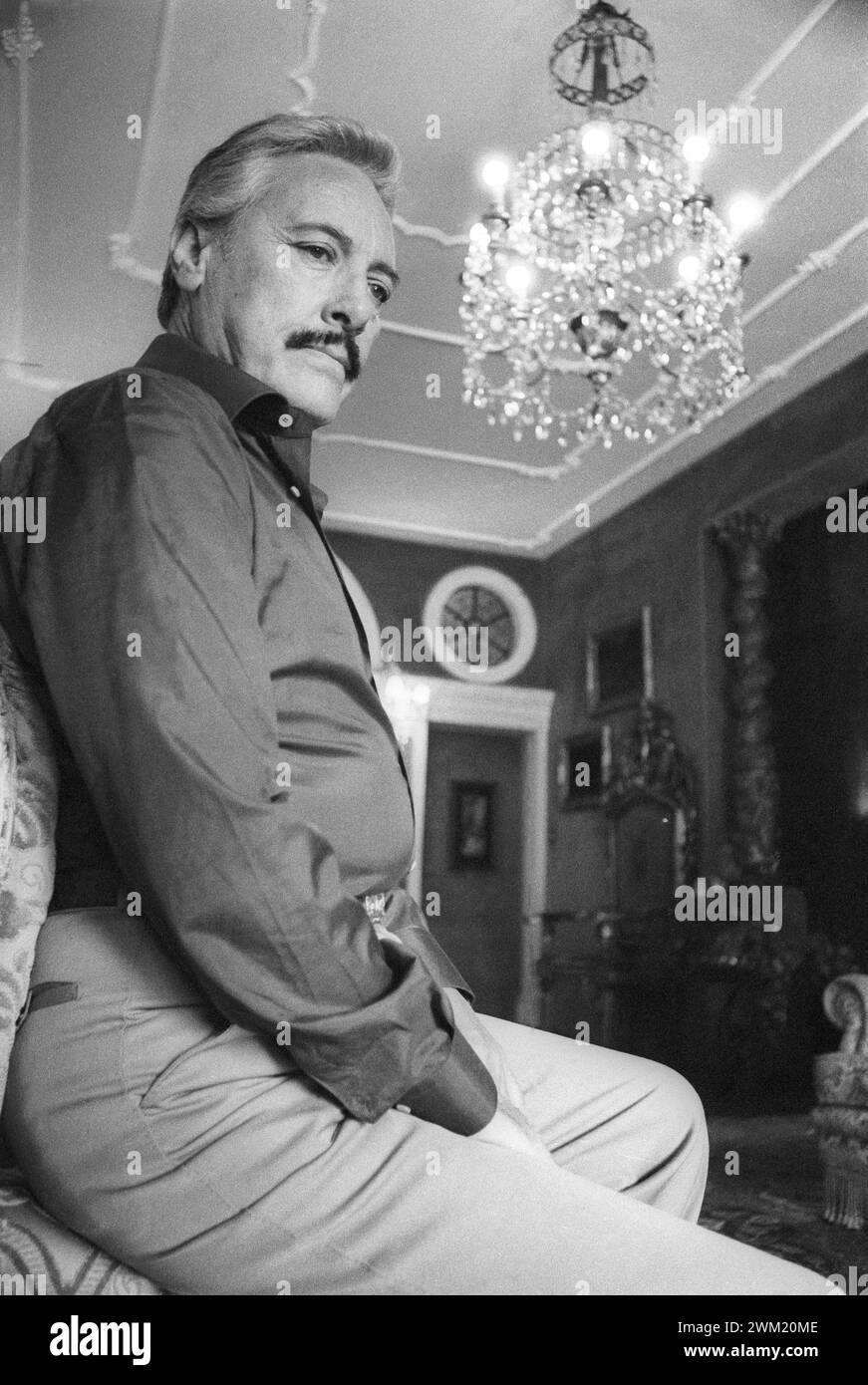 MME4756331 Lancenigo (Treviso), 1979. Tenor Mario Del Monaco in his ...