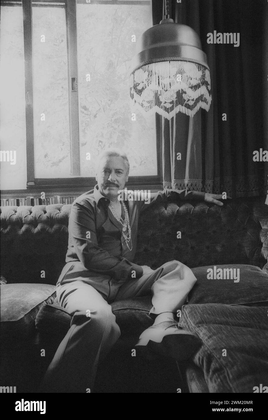 MME4756249 Lancenigo (Treviso), 1979. Tenor Mario Del Monaco in his ...