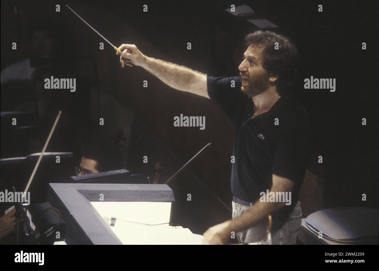 MME4762948 Amsterdam 1991. Italian conductor Riccardo Chailly ...