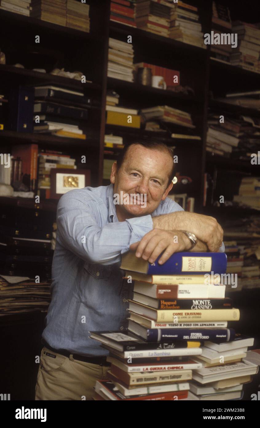 MME4769319 Rome, 1995 Italian journalist Gianni Bisiach/Roma, 1995 Il ...