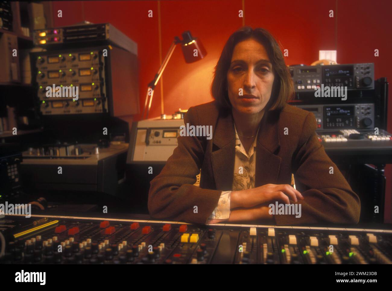 MME4769960 Italian composer Laura Bianchini, 1994/The composer Laura ...