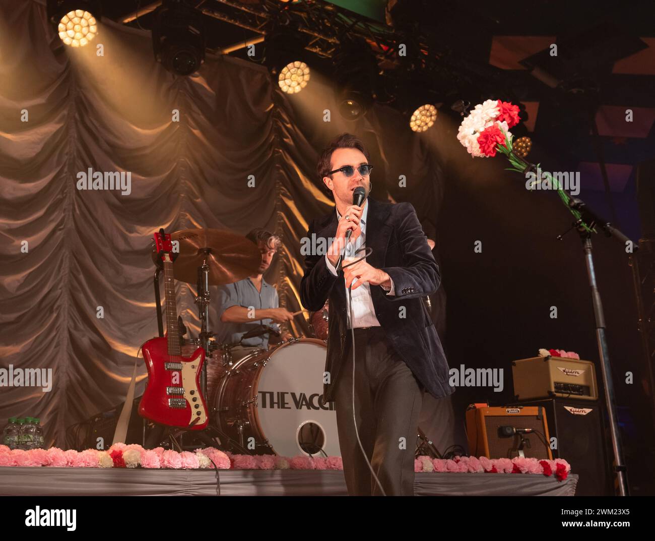 Justin Hayward-Young of The Vaccines performing at Barrowland in ...