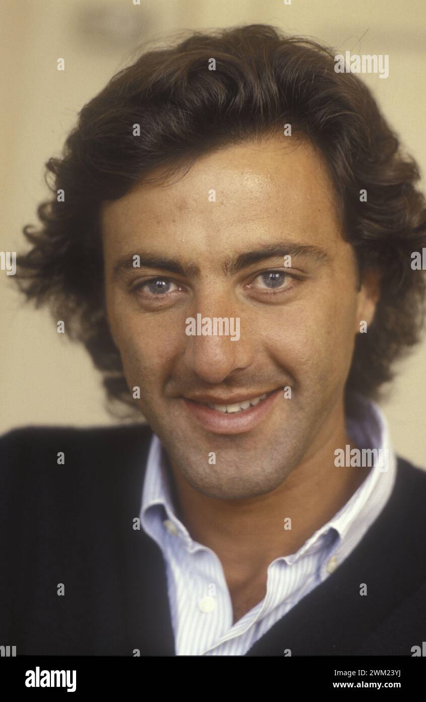 MME4772533 Venice Lido, Venice Film Festival 1986. Italian actor Luca ...
