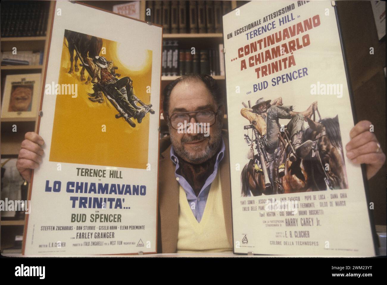 MME4772445 Rome, 1987. Italian director Enzo Barboni (sometimes ...