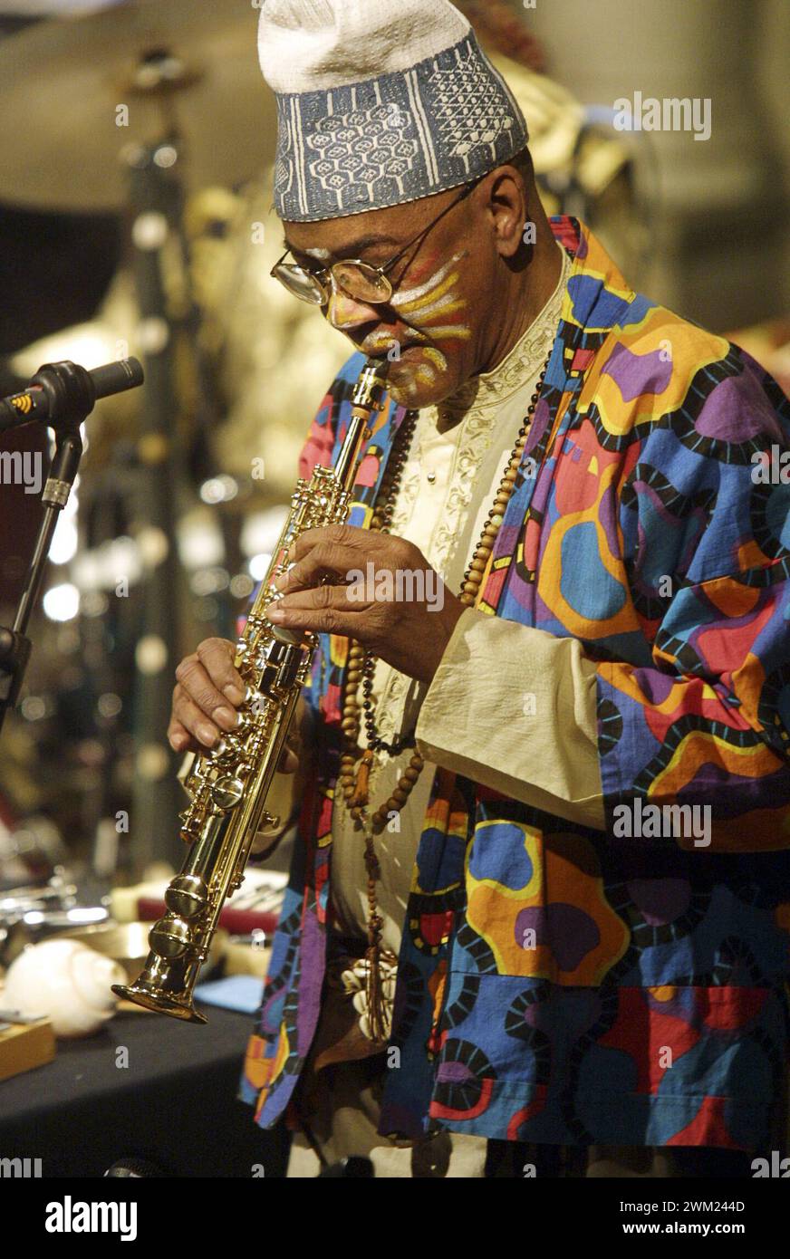 MME4773807 Milan, Manzoni Theater, January 19, 2002. Joseph Jarman ...
