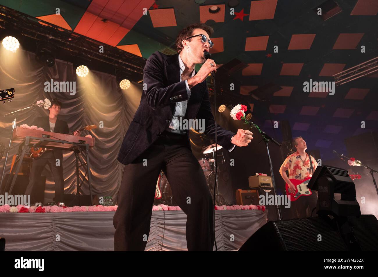 Justin Hayward-Young of The Vaccines performing at Barrowland in ...