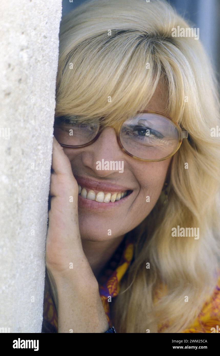 MME4780783 Venice Lido, Venice Film Festival 1995. Actress Monica Vitti, at the Festival to ...