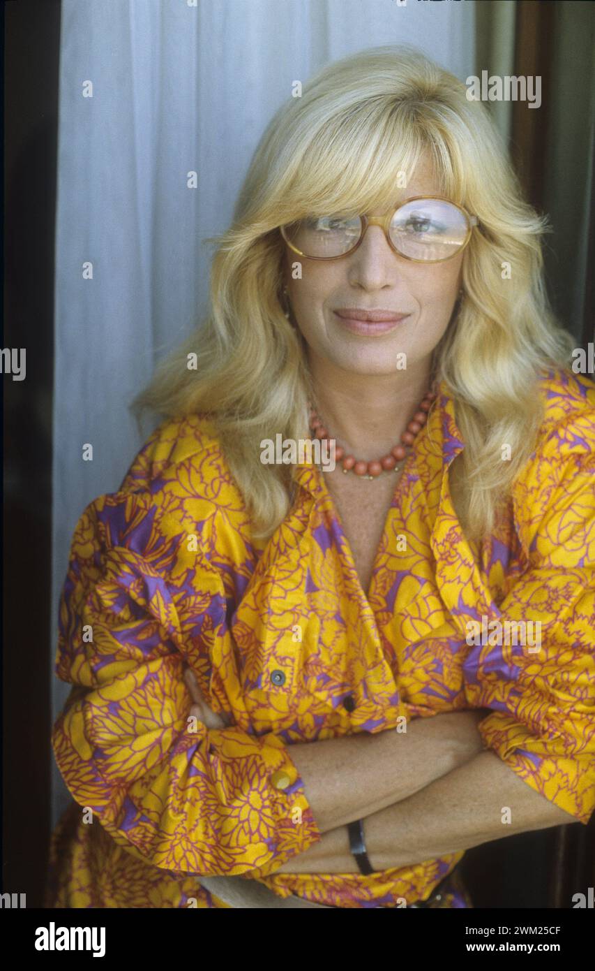 MME4780768 Venice Lido, Venice Film Festival 1995. Actress Monica Vitti, at the Festival to ...