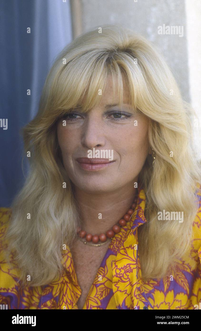 MME4780837 Venice Lido, Venice Film Festival 1995. Actress Monica Vitti ...