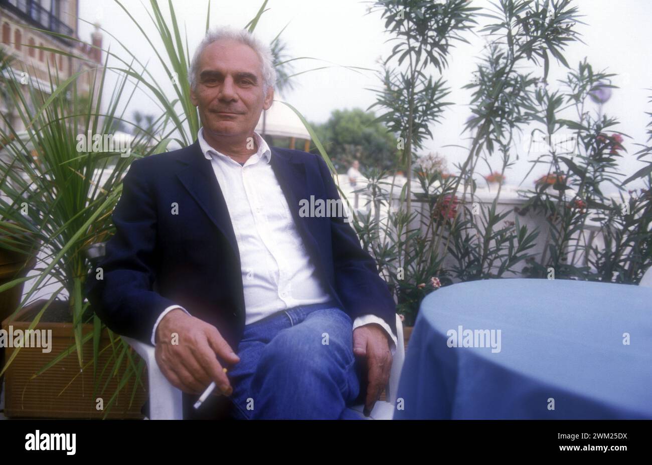 MME4780620 Venice Lido, Venice Film Festival 1987. Italian actor Gian ...