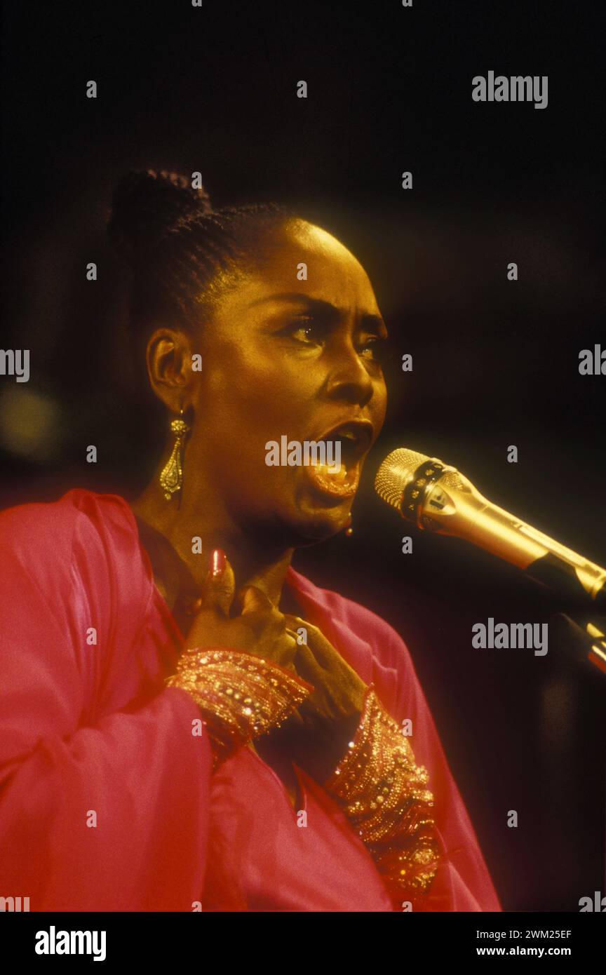 MME4781620 Positano (Salerno), 1987. American opera singer Shirley ...