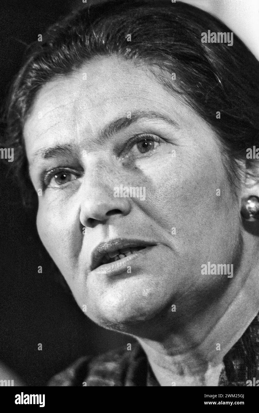 MME4781956 French politician Simone Veil (1979)/La donna politica francese Simone Veil (1979 ...