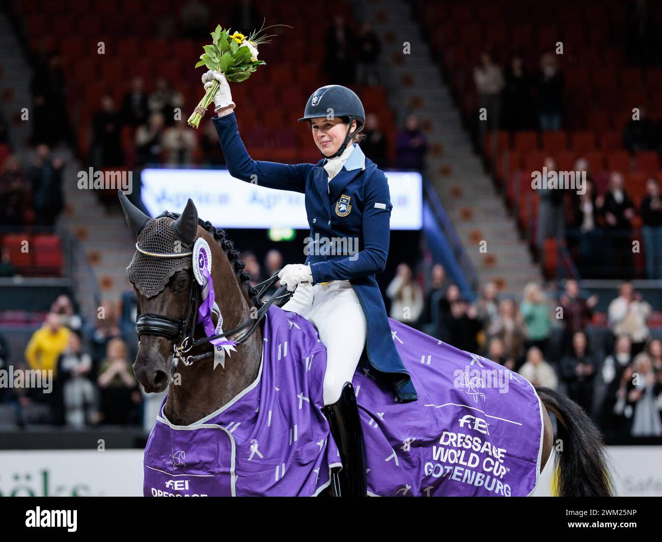Maria von Essen of Sweden with Invoice during the FEI Dressage World ...