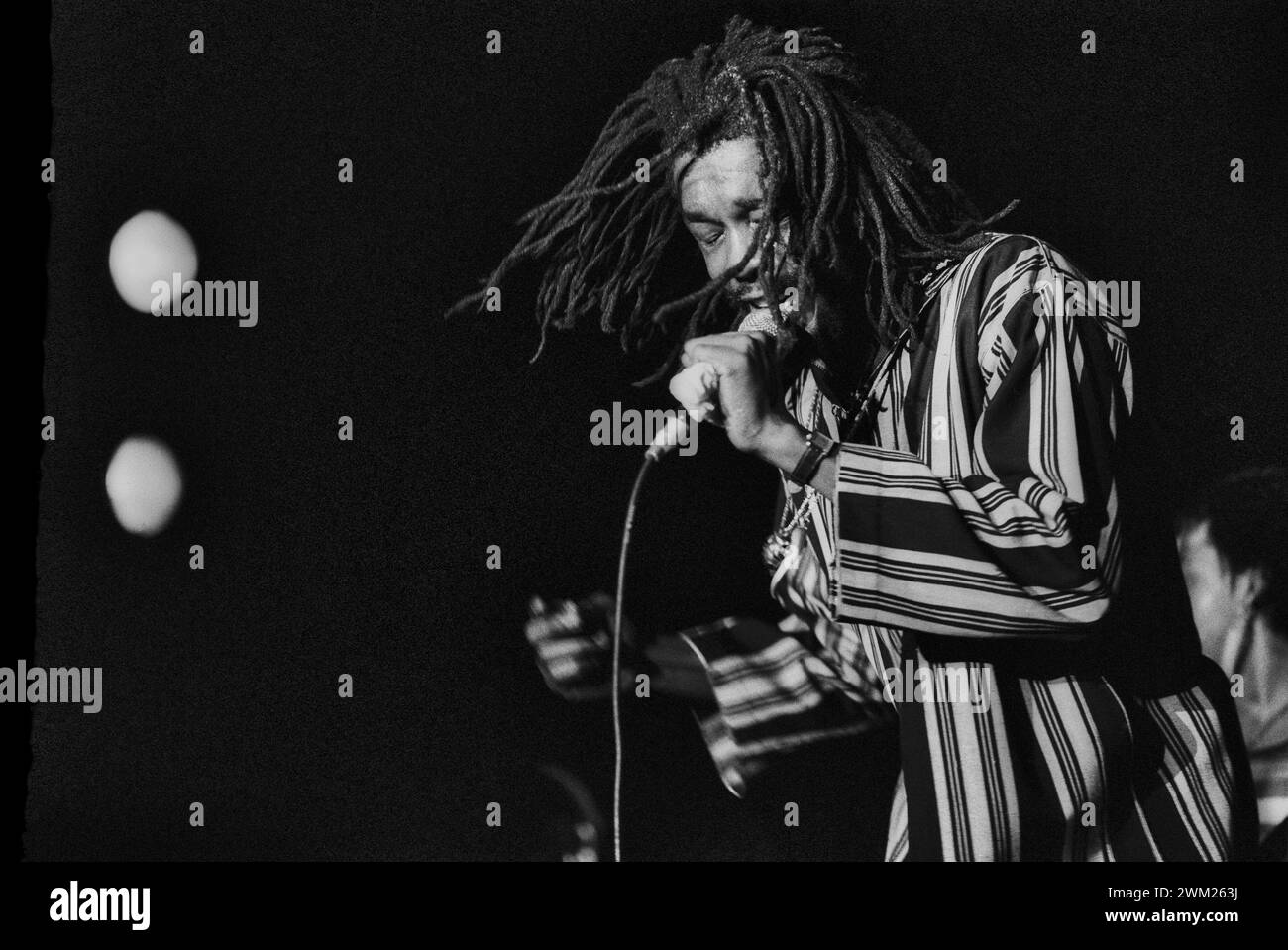 MME4784677 Rome, 1980. Reggae musician Peter Tosh in concert/Roma, 1980 ...
