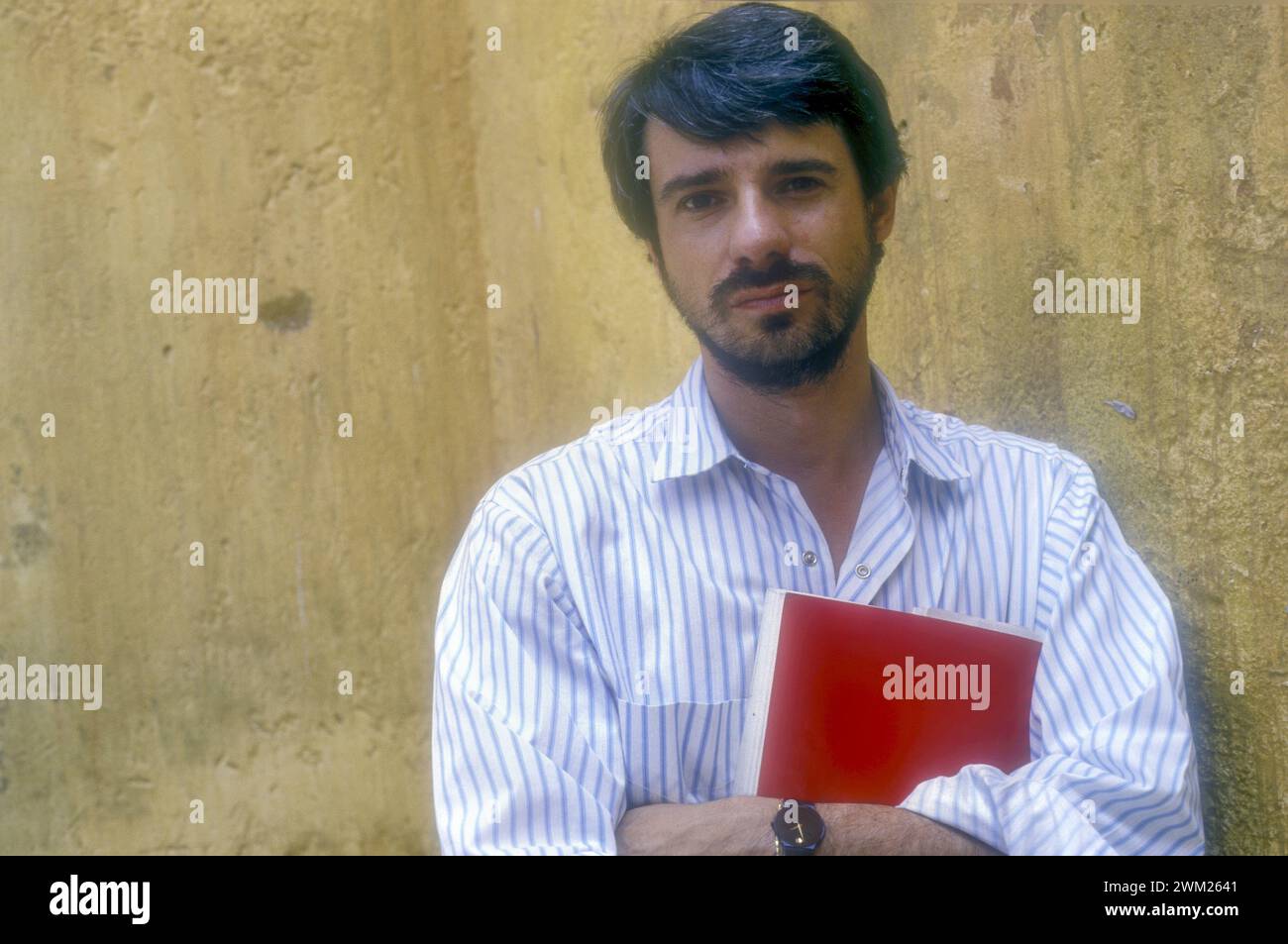 MME4785000 Rome, Cinecitta Studios 1987. Actor Ricky Tognazzi on the ...