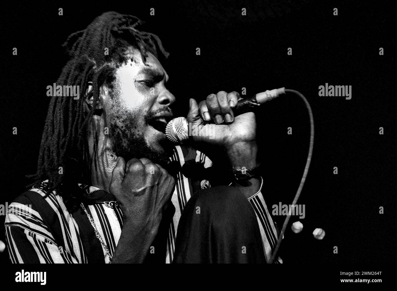 MME4784686 Rome, 1980. Reggae musician Peter Tosh in concert/Roma, 1980 ...
