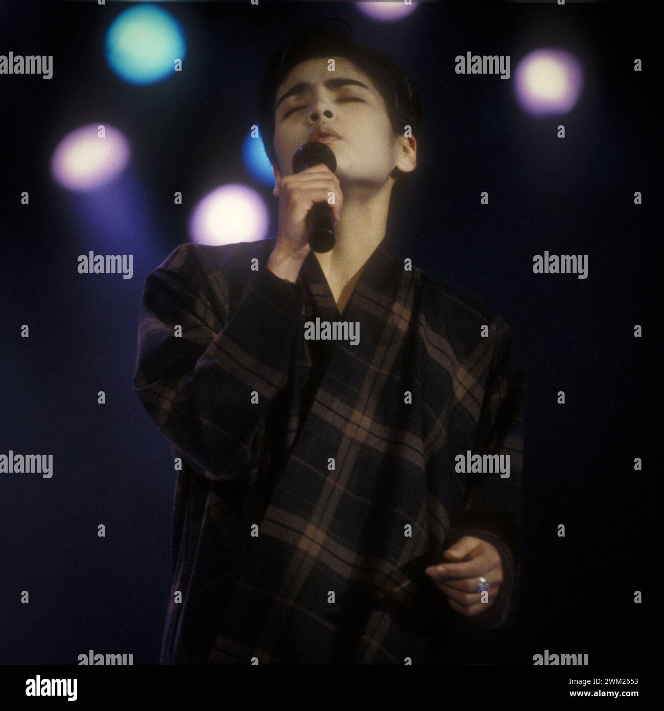 MME4785332 Sanremo Music Festival 1991. British singer-songwriter ...