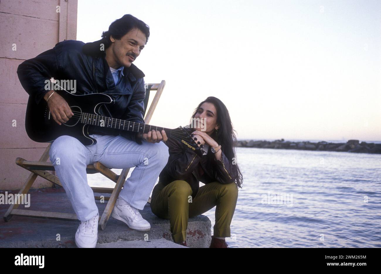 MME4784854 Sanremo Music Festival 1990. Brazilian singer-songwriter ...