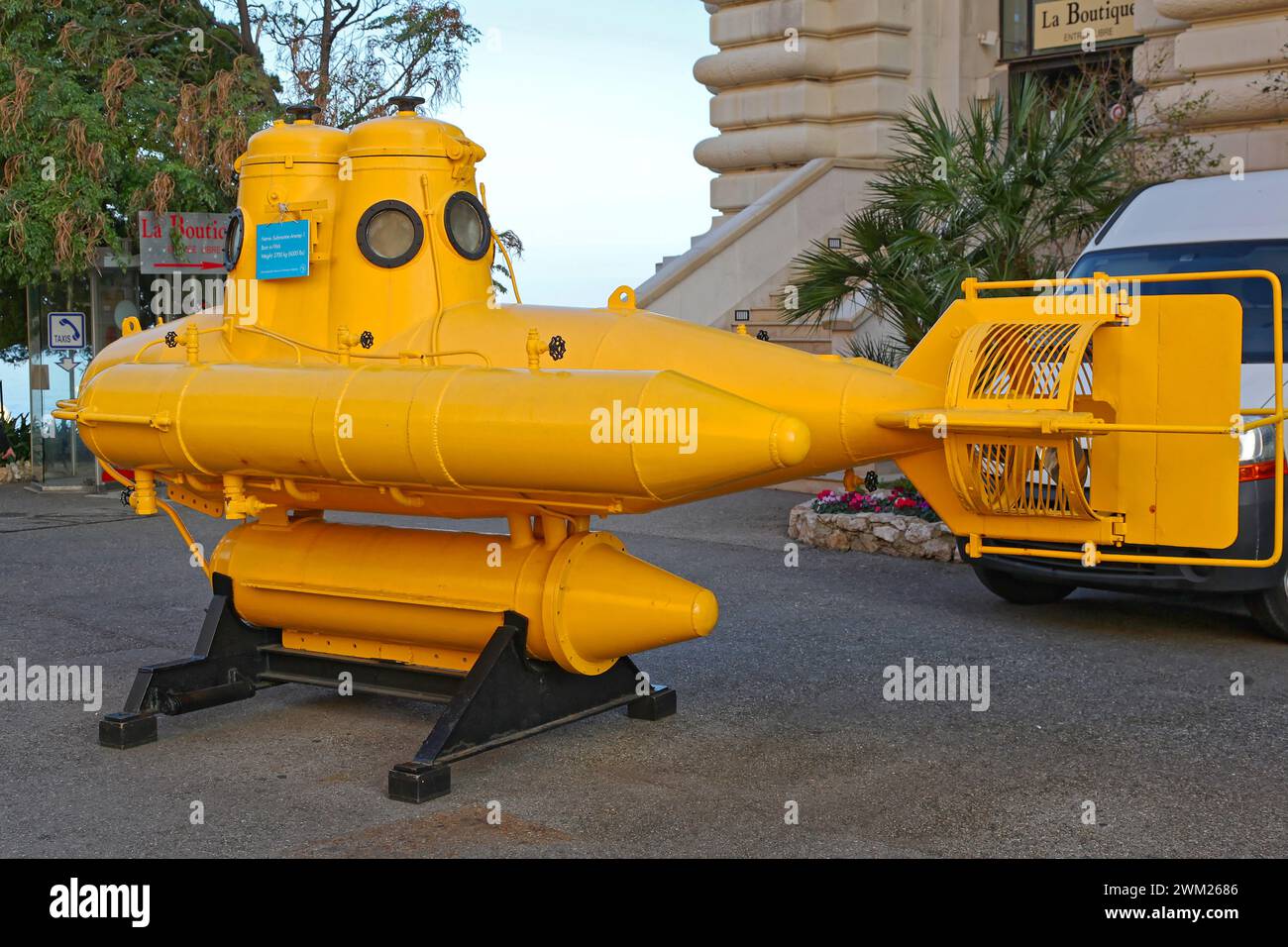 Monaco City, Monaco - January 18, 2012: Yellow Submarine Anorep ...