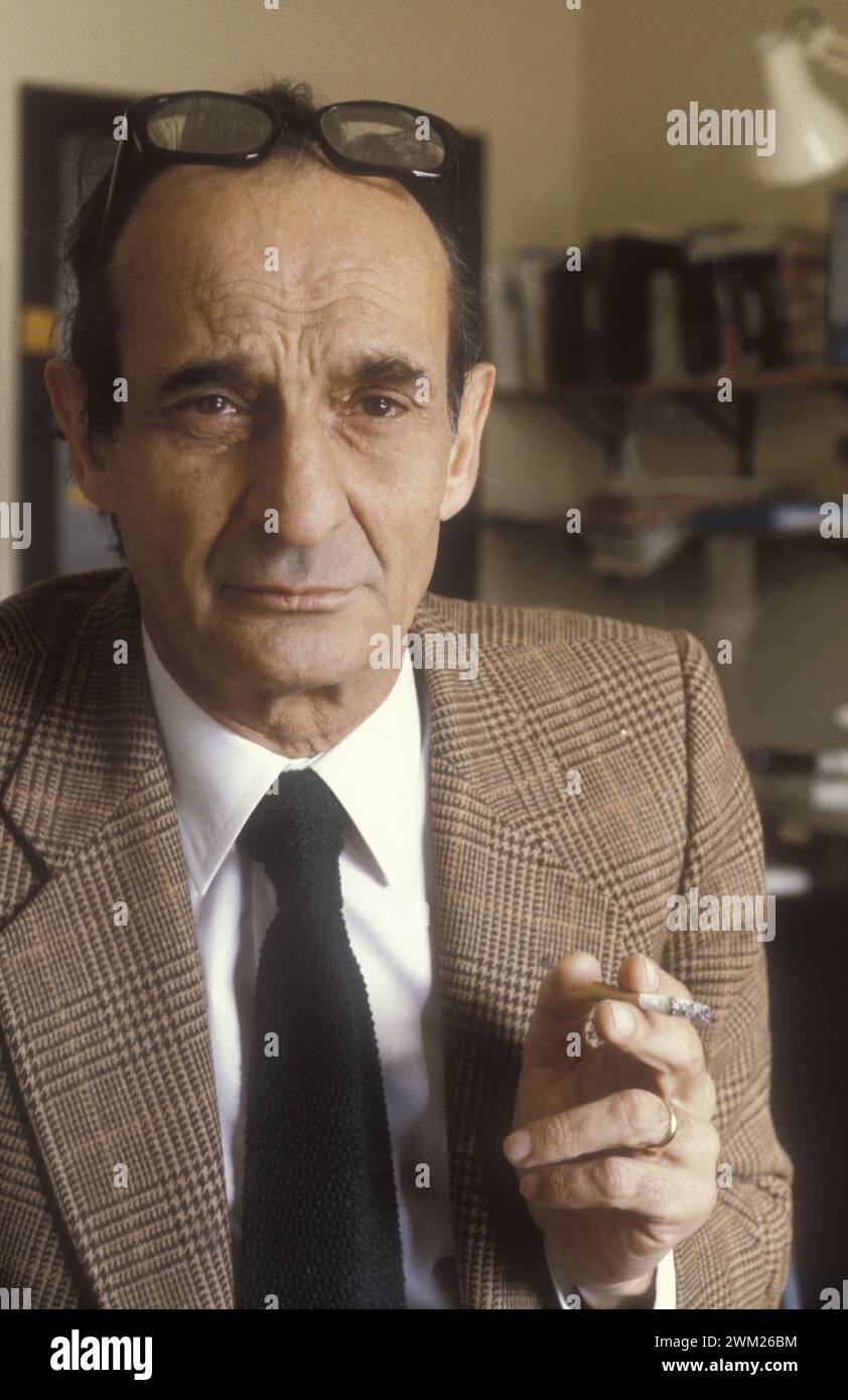 MME4786017 Rome, 1981 Italian biologist Giorgio Tecce/Roma, 1981 Il ...