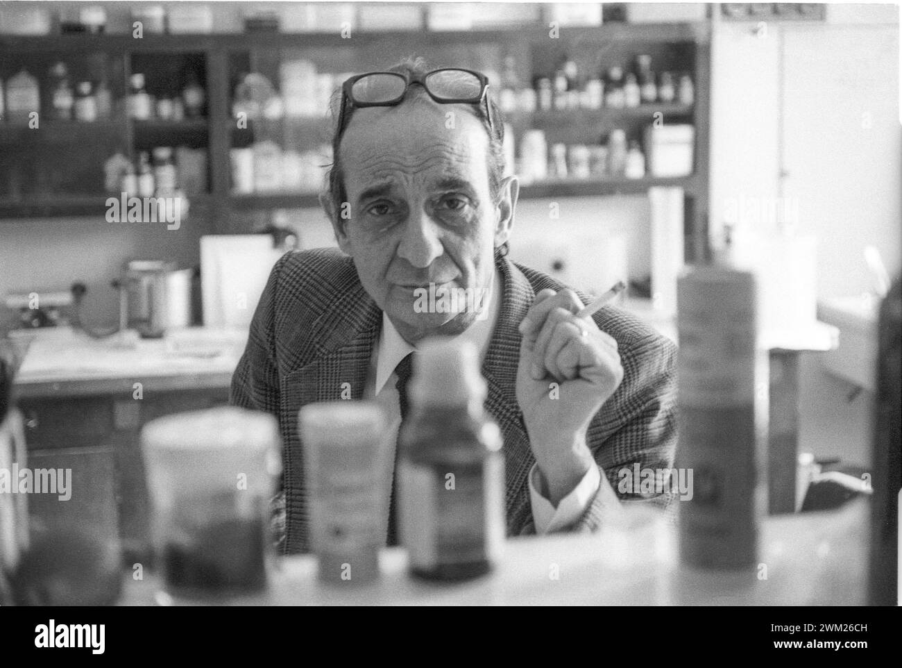 Rome laboratory Black and White Stock Photos & Images - Alamy