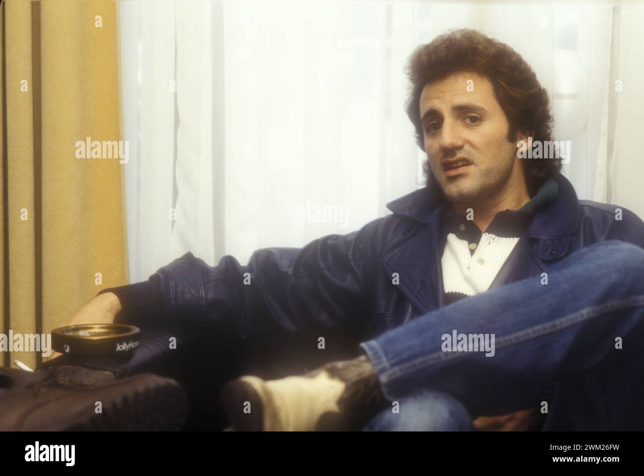 MME4787281 American actor and singer Frank Stallone, younger brother of ...