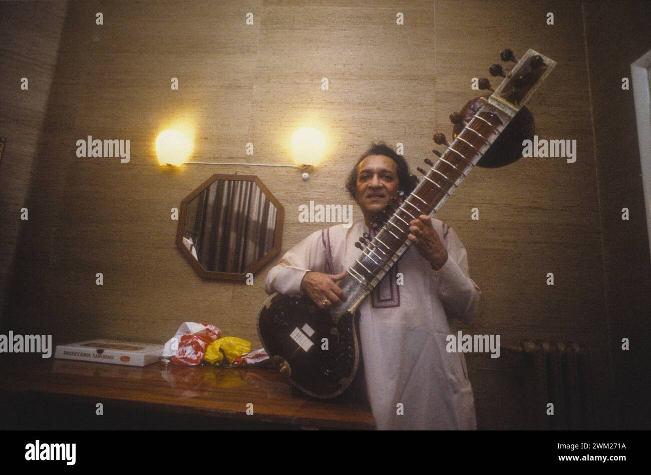 MME4789583 Ravi Shankar, Indian musician, composer, and sitar player ...