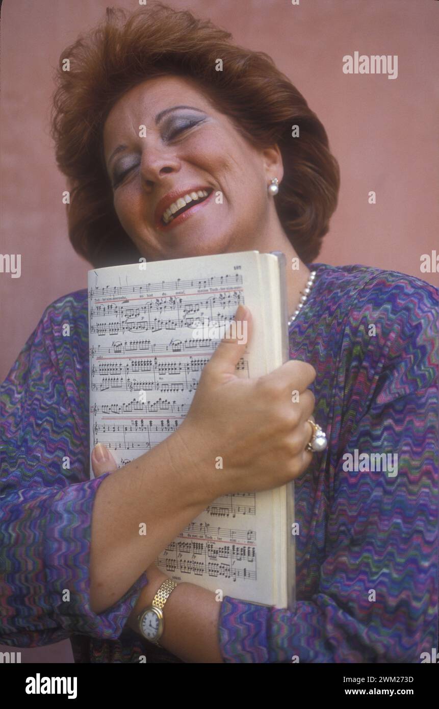 Portrait female opera singer classical music hi-res stock photography ...