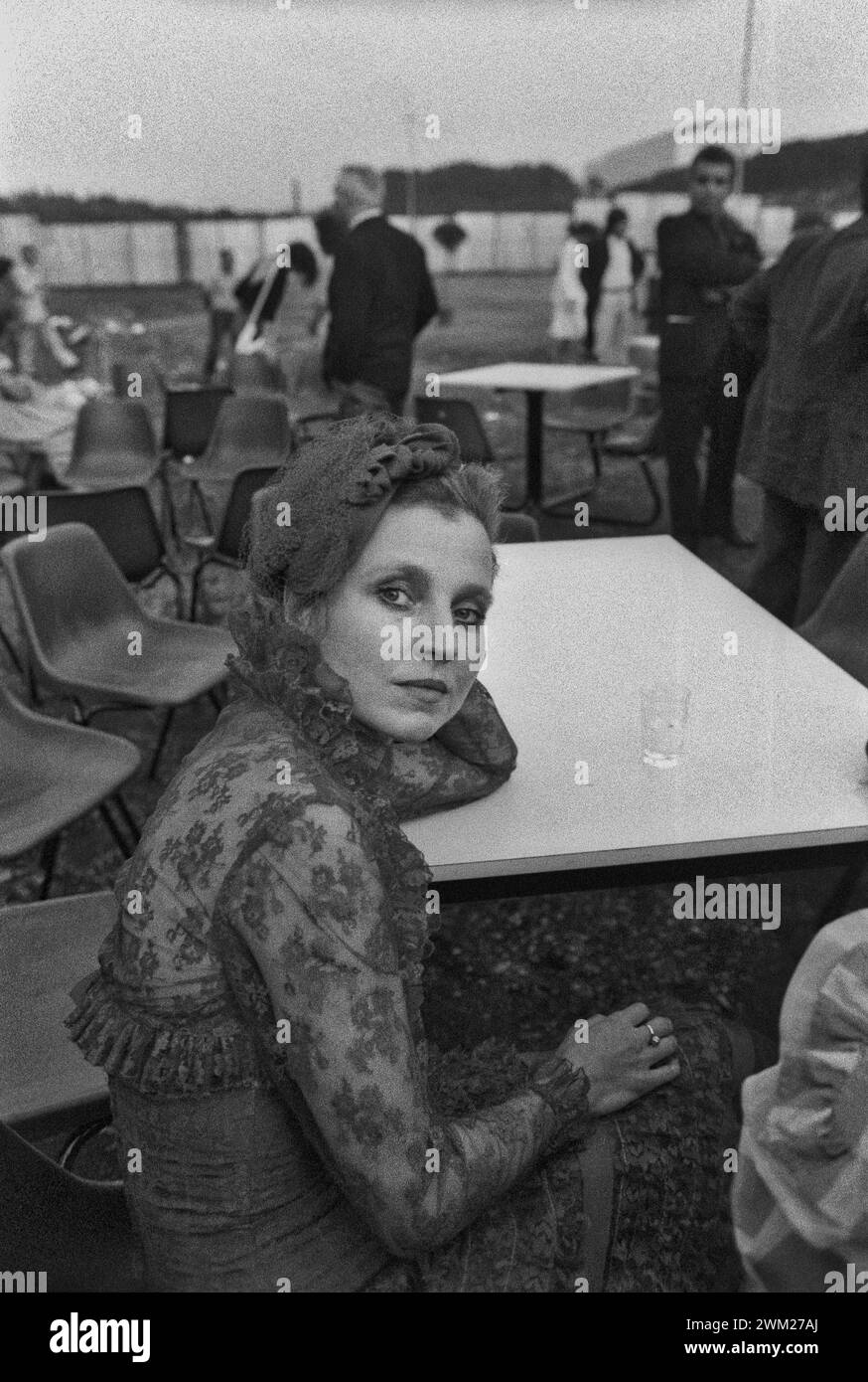 MME4792278 Rome, Circo Massimo, 1983. German actress Hanna Schygulla ...
