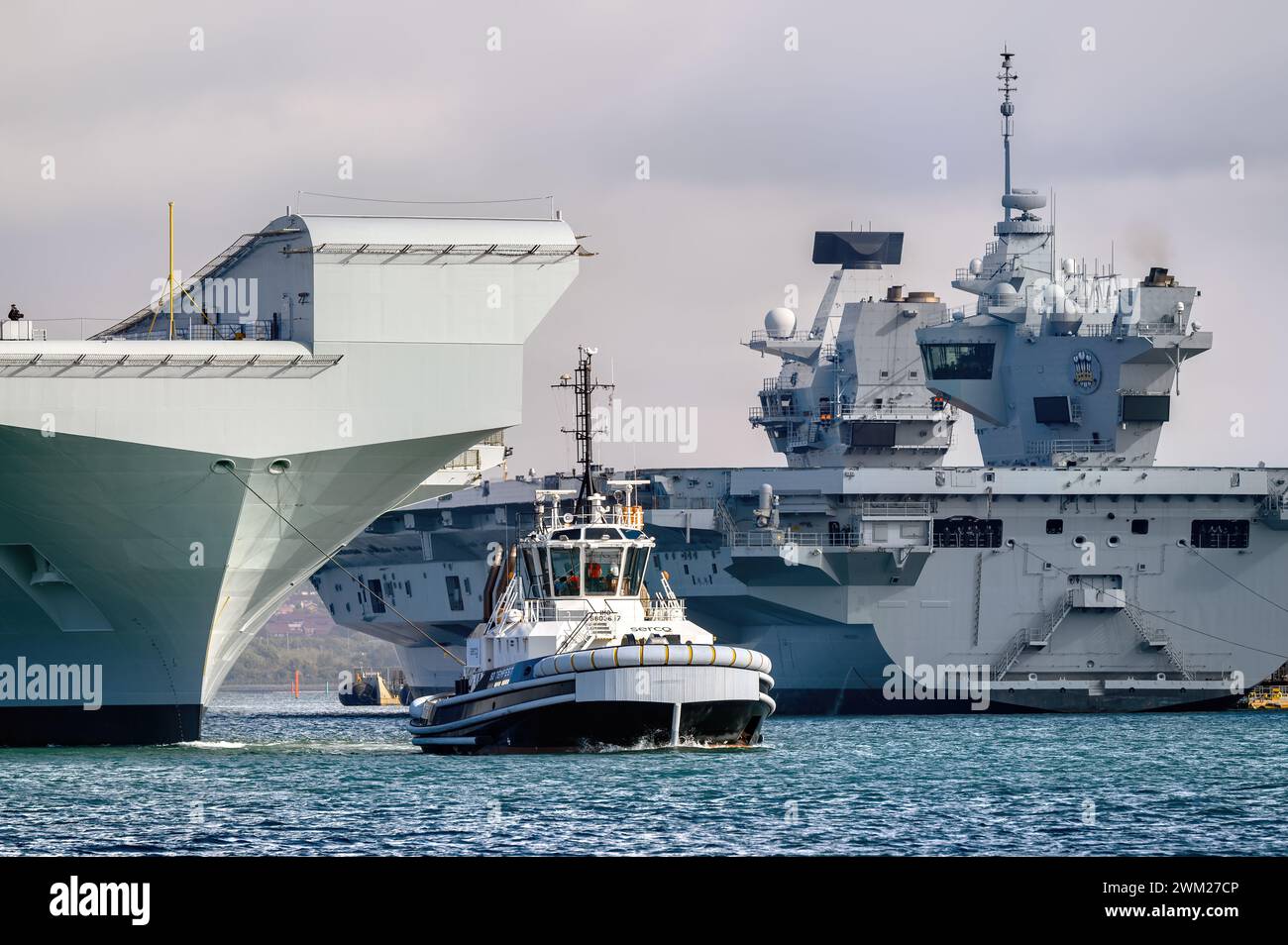 Operated by Serco Marine, the Damen ART 80-32 tug SD Tempest is purpose ...