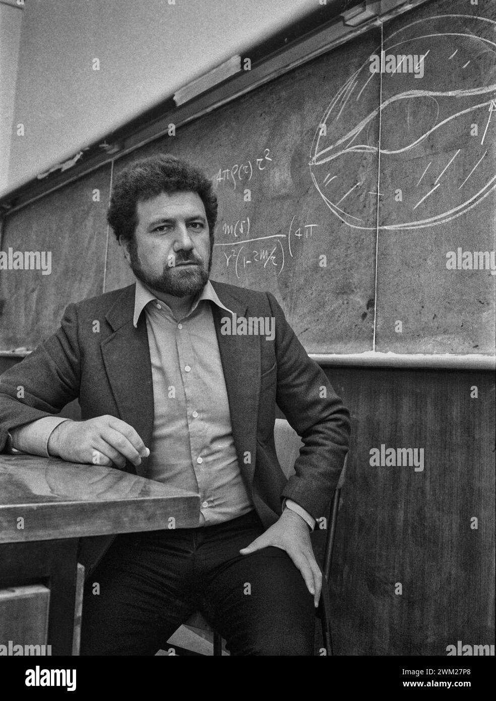 MME4794738 Rome, La Sapienza University, 1981. Italian physicist Remo ...