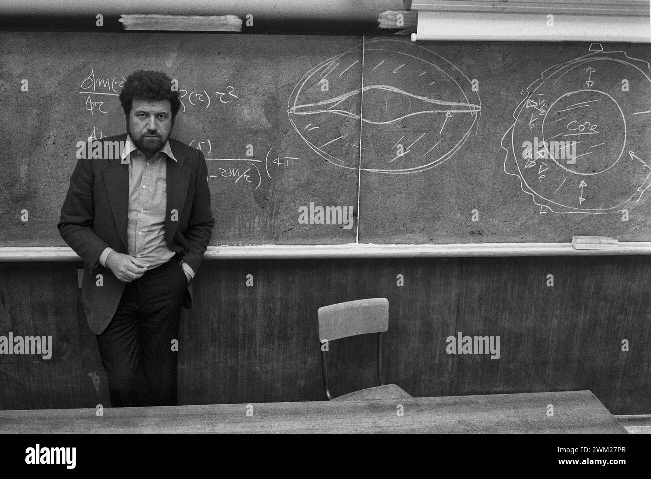 MME4794723 Rome, La Sapienza University, 1981. Italian physicist Remo ...