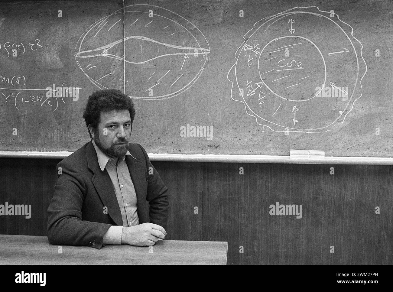 MME4794746 Rome, La Sapienza University, 1981. Italian physicist Remo ...